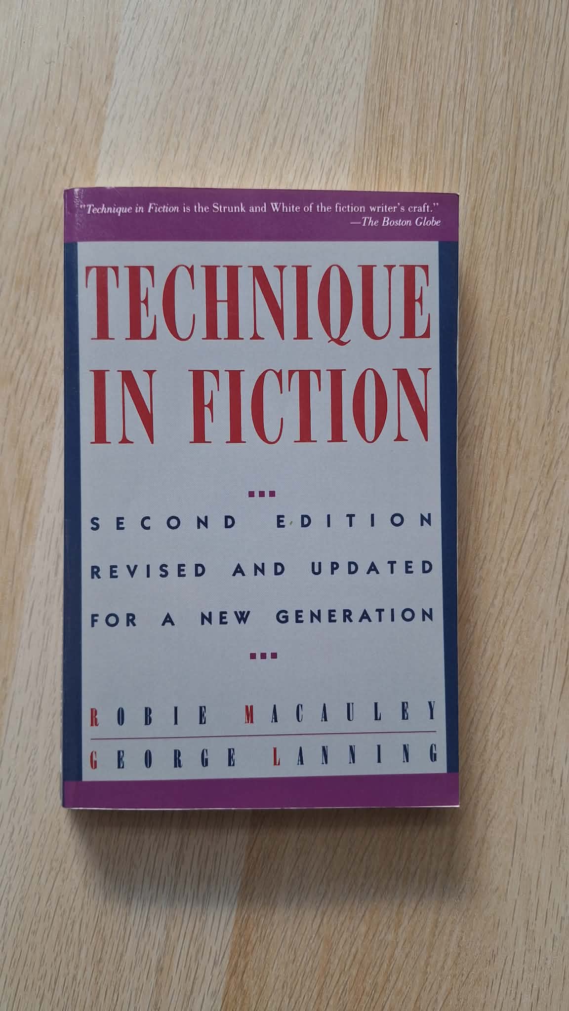 Robie Macauley, George Lanning - Technique in Fiction – Biblioteca